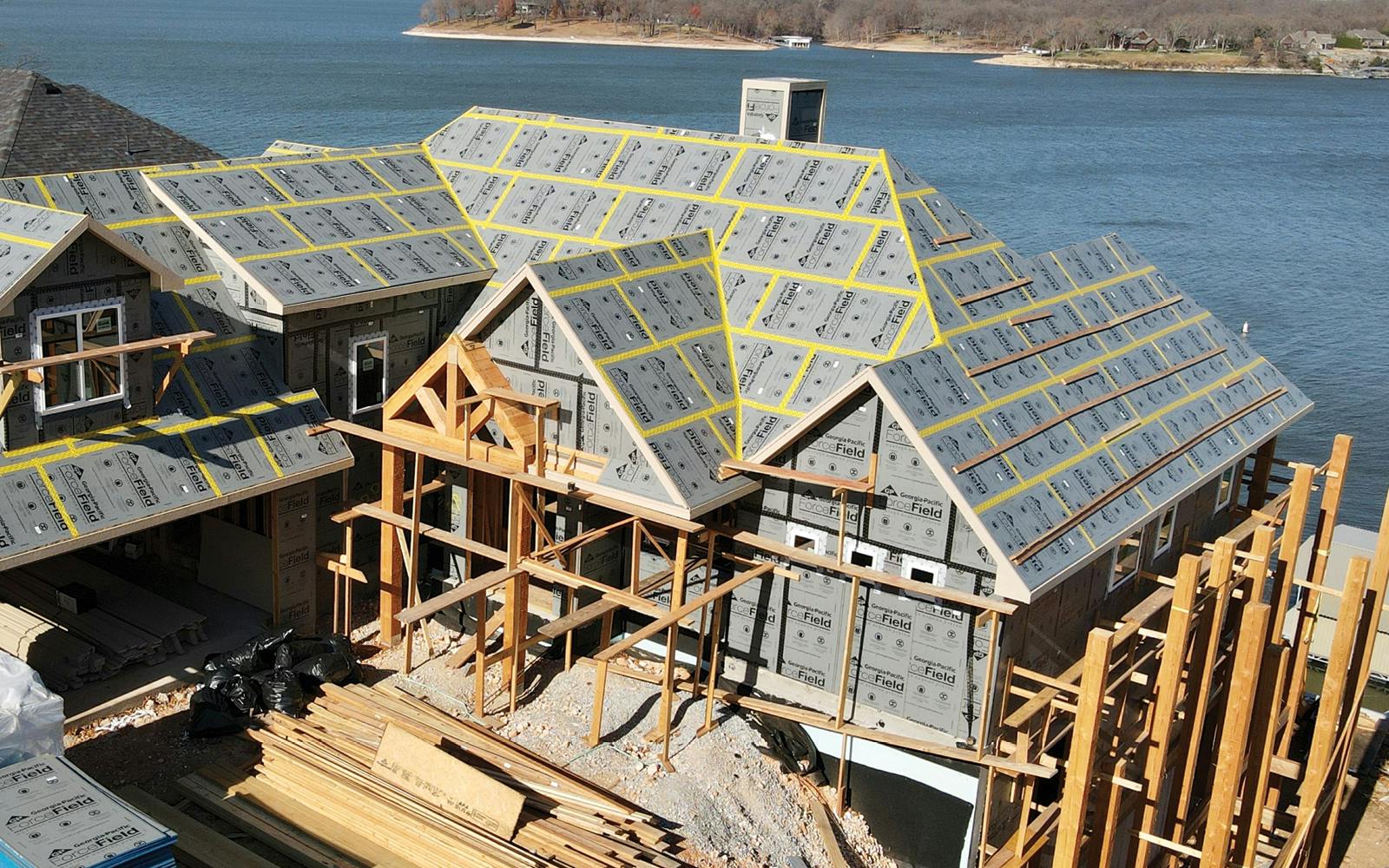 An Integrated WRB System That’s Integral: A Stunning Lakefront Property ...